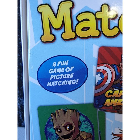 Marvel | Toys | Marvel Superhero Matching Game | Poshmark